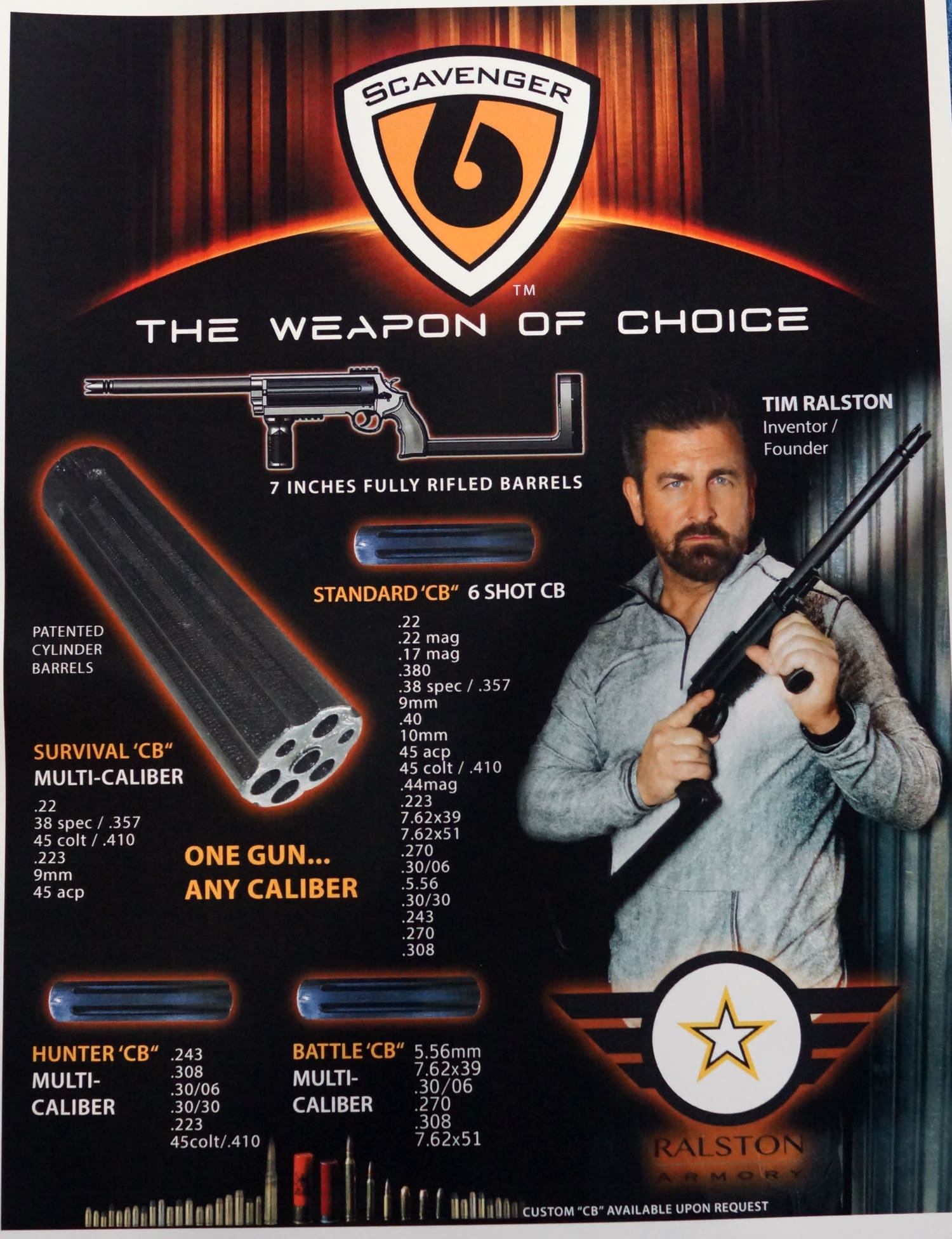 New From Ralston Arms: Scavenger 6 Survival Rifle - The Truth About Guns