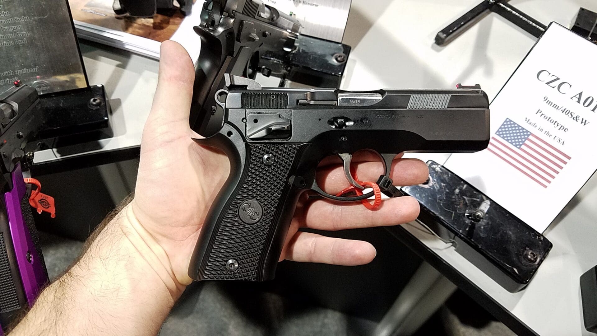 CZ Custom Releases Own Frame and Slide at SHOT Show 2017 (and more ...