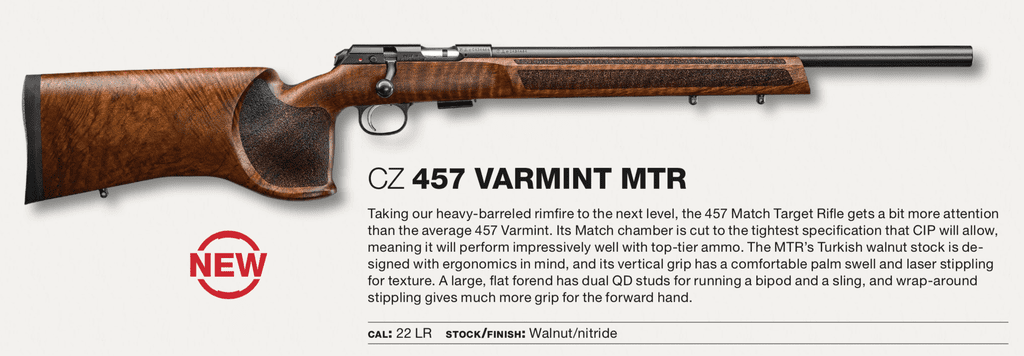 CZ USA Monday Morning Sneak Peek: 457 Varmint MTR - The Truth About Guns