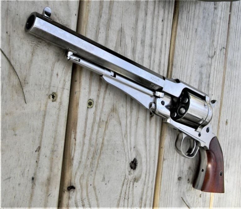 Gun Review: Taylor's and Company 1858 Remington Conversion Revolver ...