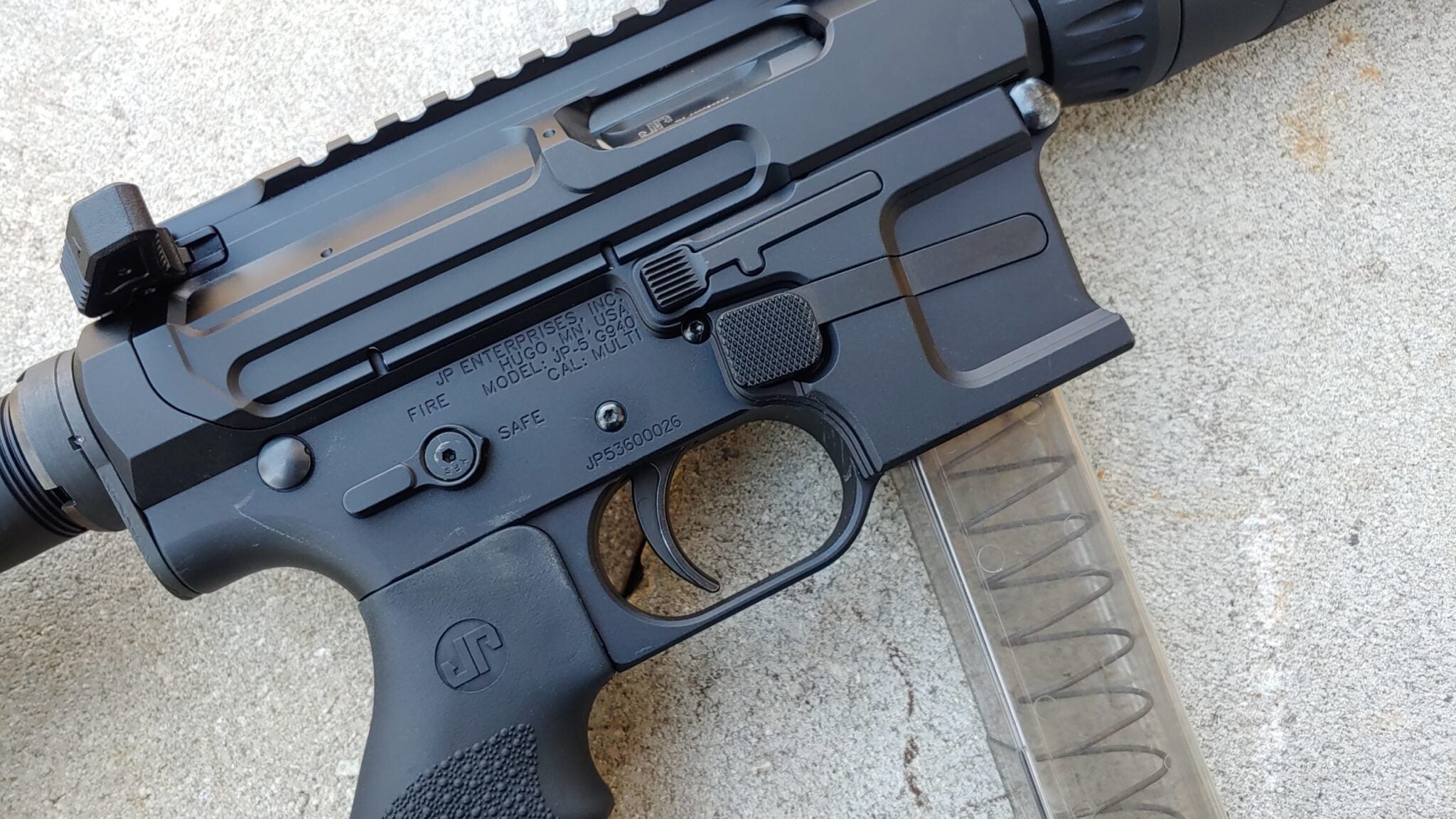 Gun Review: JP Enterprises JP-5 Roller Delayed 9mm Carbine - The Truth ...