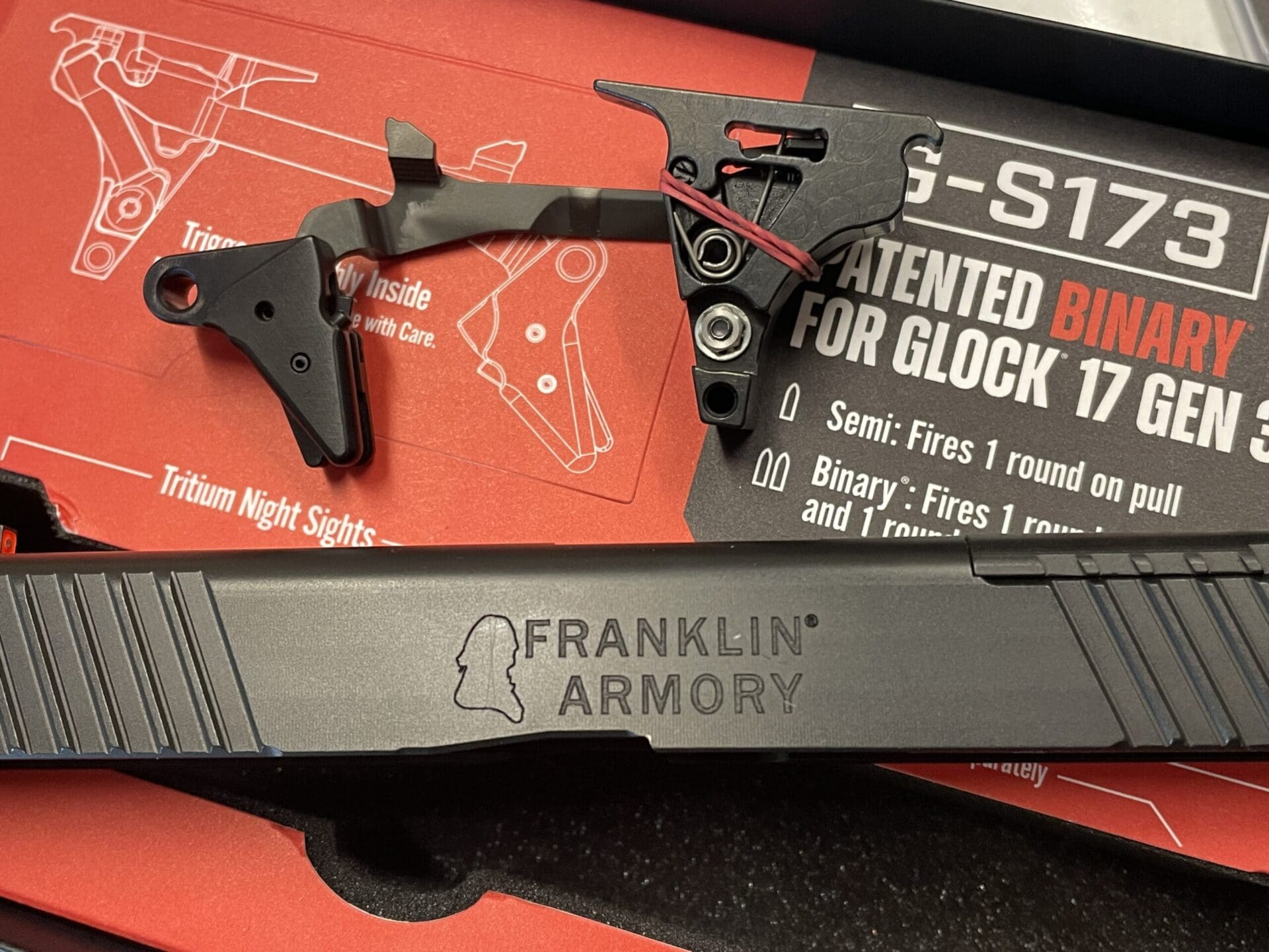 Things That Don't Suck: Franklin Armory's G-S173 Binary Trigger & Slide for GLOCK 17 Gen3 ...