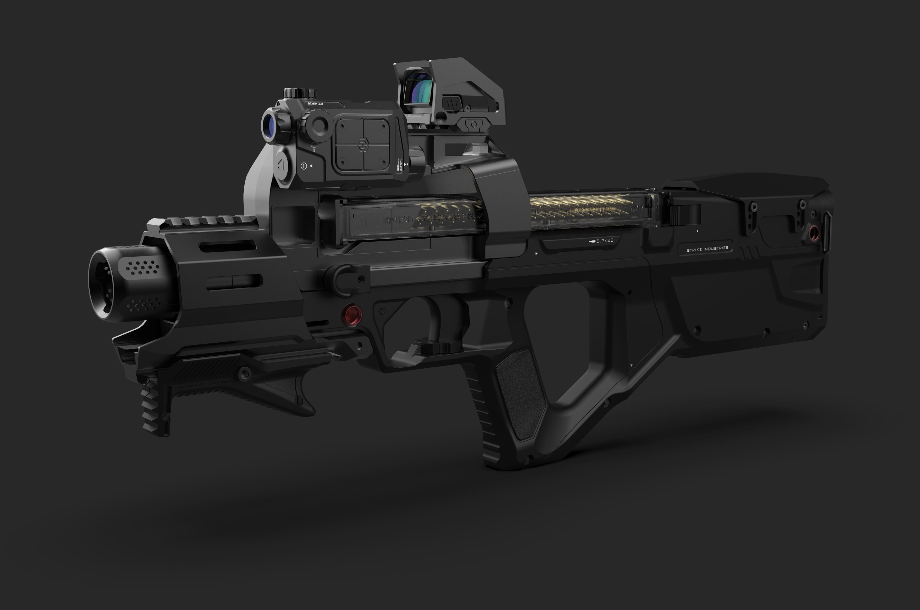 Strike Industries Upcoming Sci-Fi Chassis for the P320 and P90 - The ...
